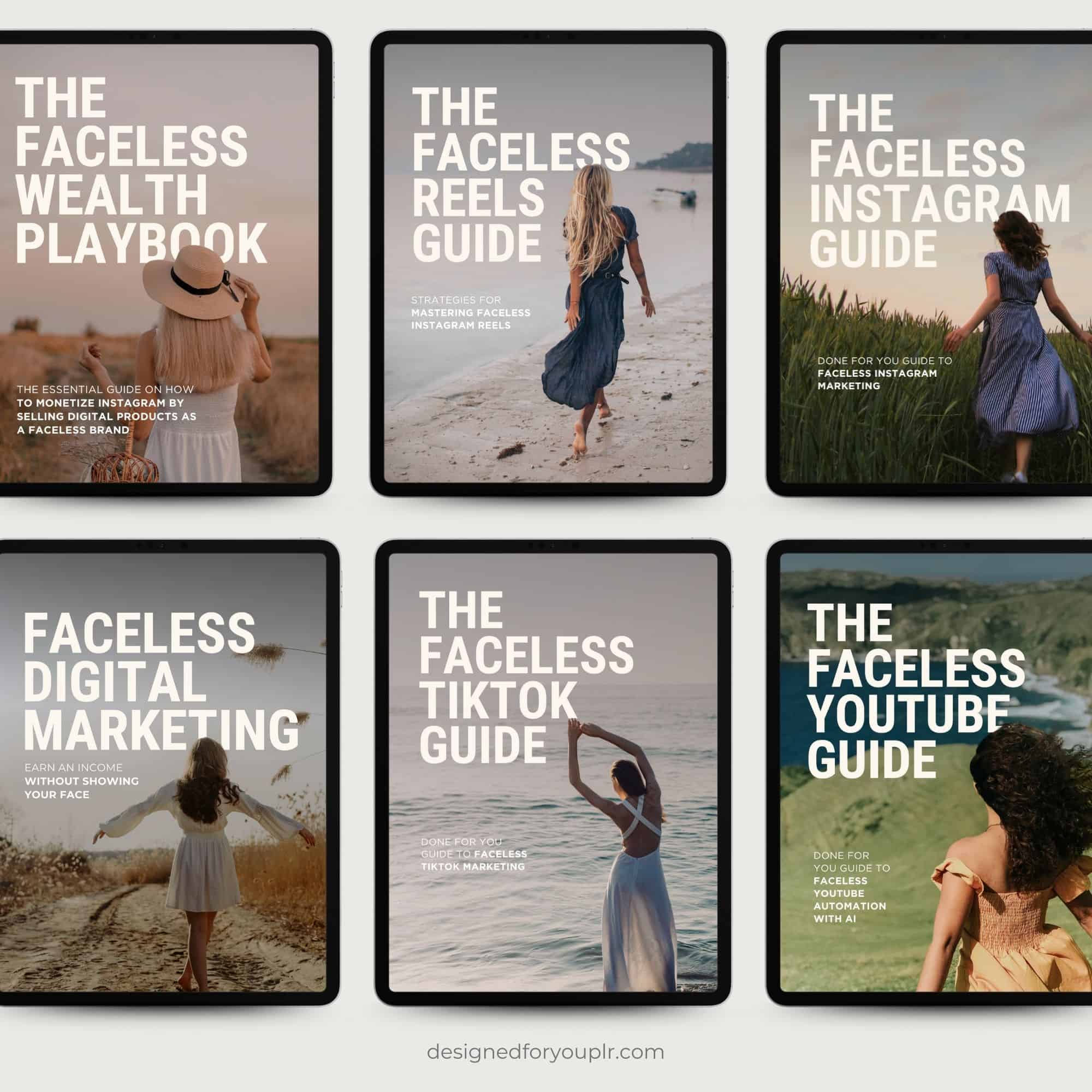 The Faceless Ebook Bundle with MRR – Designed For You To Sell