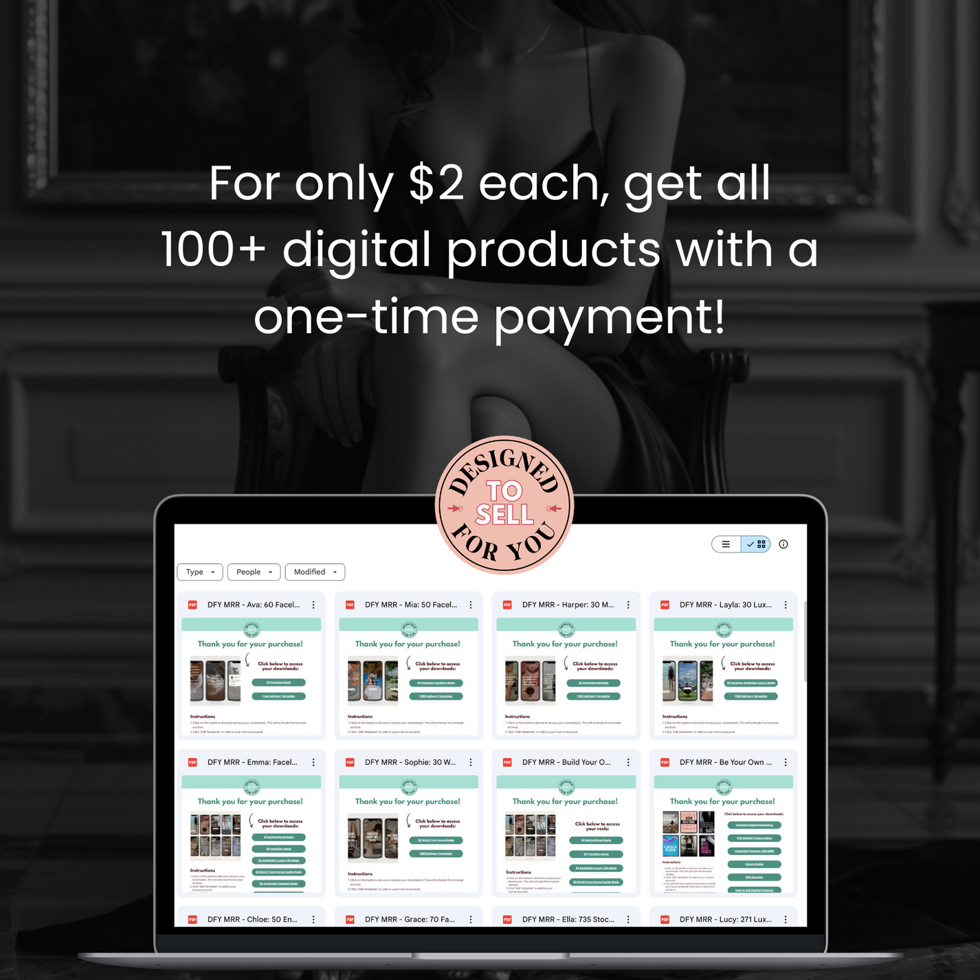 Lifetime Access - MRR PLR – Designed For You To Sell